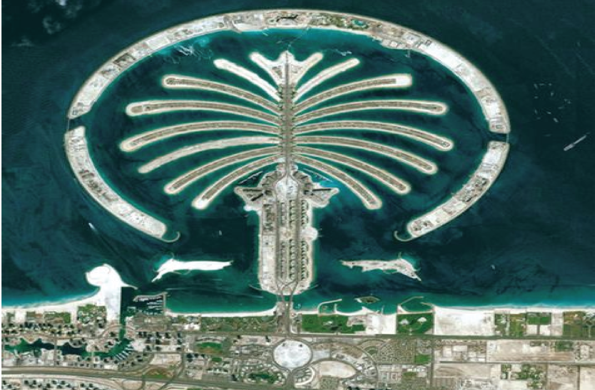 The Palm Jumeirah, Konstruksi Pulau Reklamasi Terbesar Di Dunia